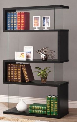 Modern Black Bookshelf | Modern Furniture Cleveland | Designers ...