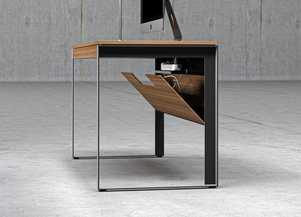 Linea Modern Desk by BDI | Modern Furniture Cleveland | Designers ...